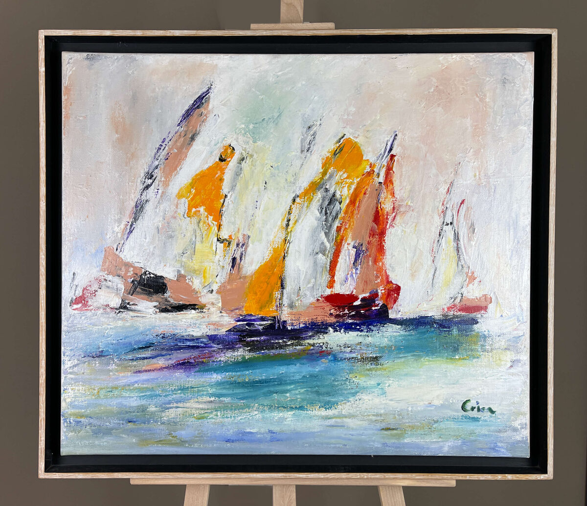 Erica Nass, "One wat wind" - Canvas - Works of art - Gallery DI